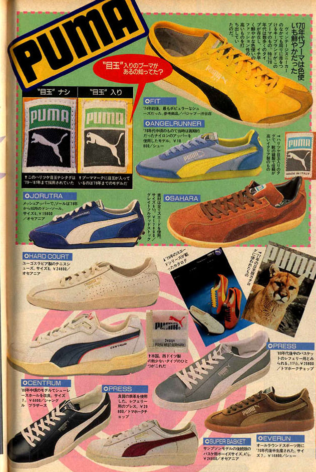 Puma: History, A Look At Puma In The 80′s