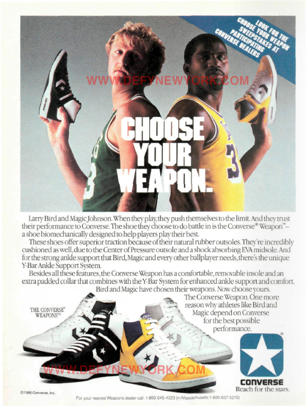 The Original Converse Weapon 1986