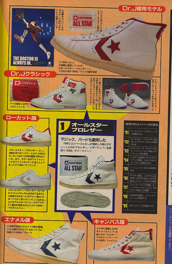 Converse Dr J One Star Pro Leather 1970’s/80’s