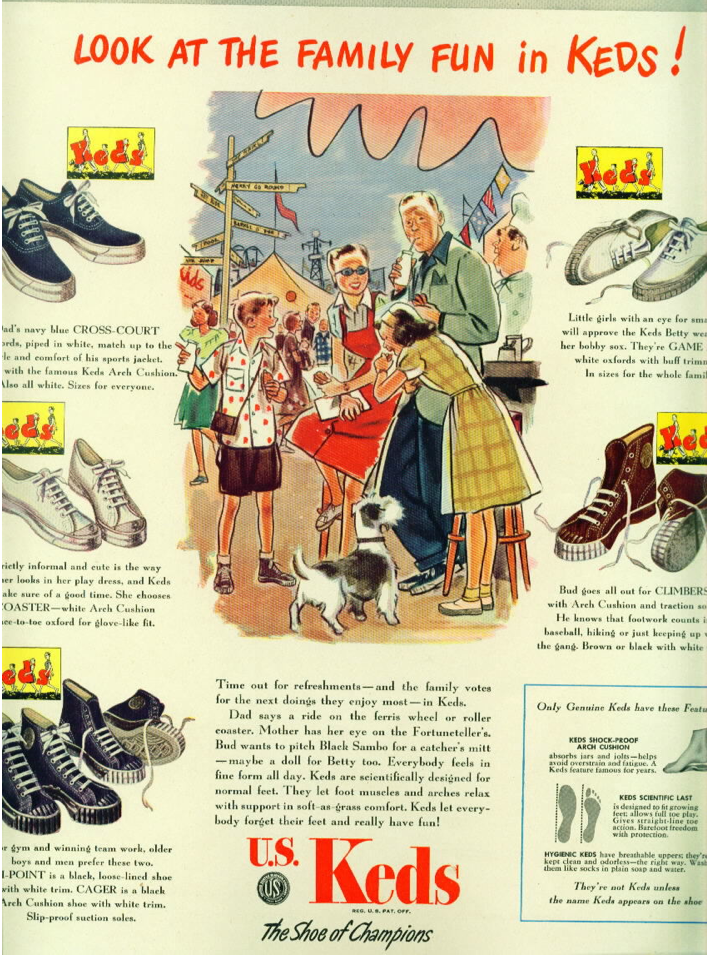 Keds 1948 Ad