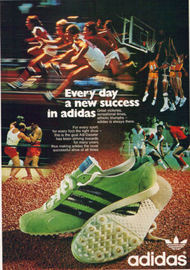Adidas 1972 Ad