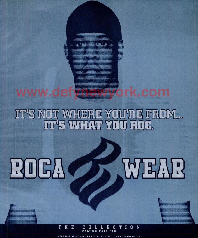 Rocawear Jay-z Original Ad 1999