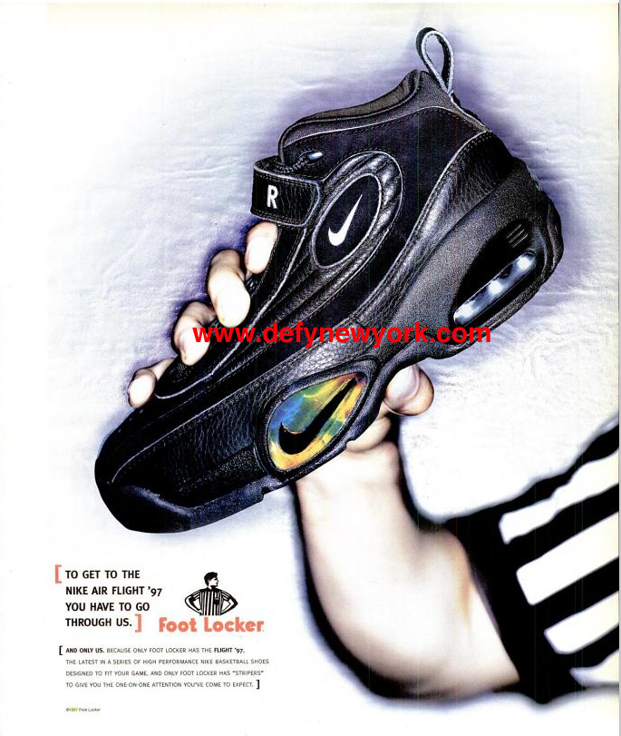 Nike Air Flight 97 Footlocker Exclusive Basketball Sneaker 1997