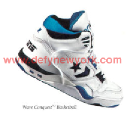 Converse Energy Wave Conquest Light Bill Laimbeer 1990