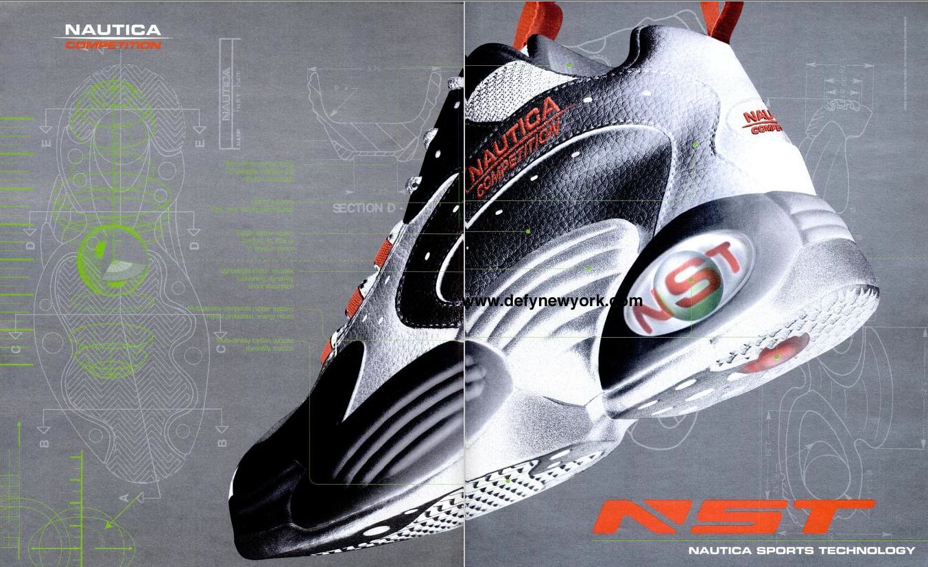Glen Rice Nautica Competition NST Sneaker 1998 : DeFY. New York ...