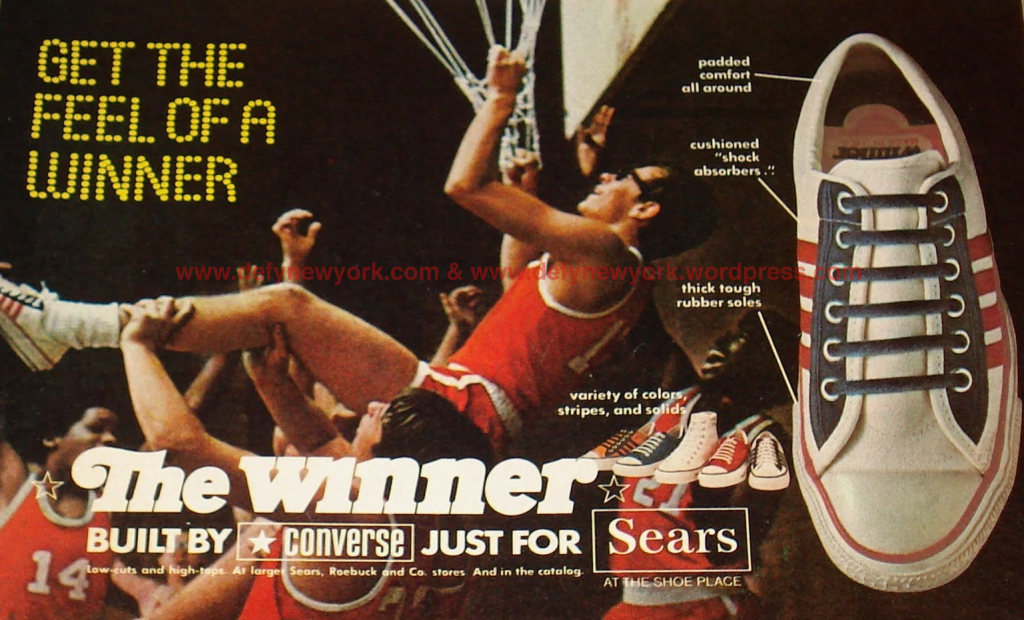 Sears (Converse) The Winner 1976 Made In The U.S.A.