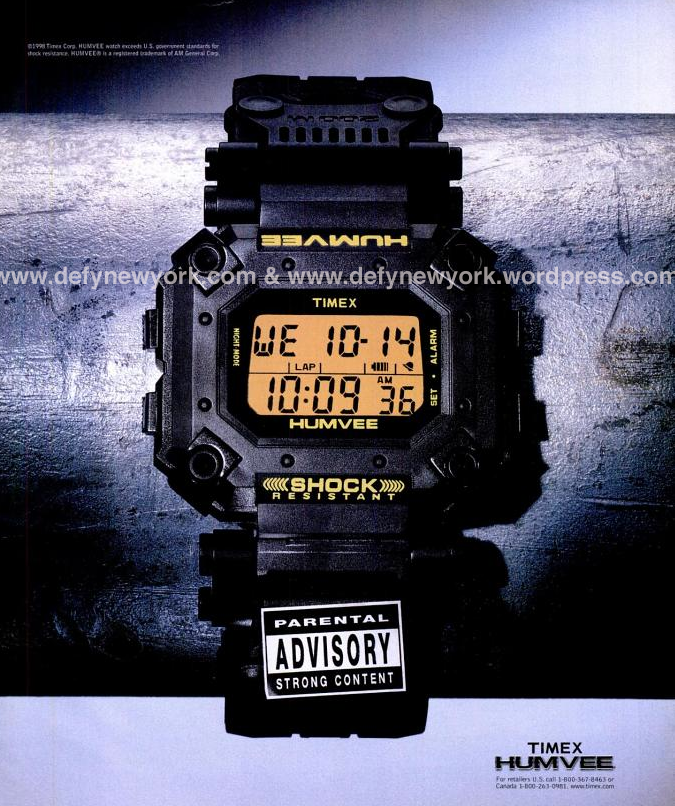 Timex Humvee Shock Resistant 1998