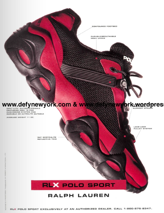 Ralph Lauren RLX Polo Sport Sneaker Feat. DMX Lite 1999