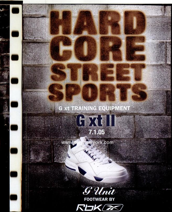 Reebok 50 Cent G-Unit G XT II 2005
