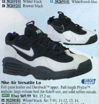 Nike Air Versatile Low 1995