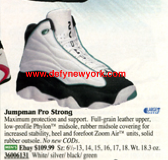 Jordan Brand Jumpman Pro Strong Shoe 1998