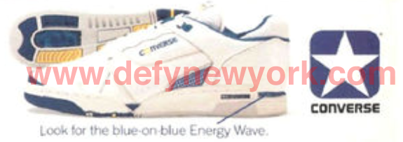 Converse GSV Energy Wave Tennis Series Shoe 1988