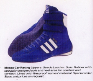 Adidas Monza Car Racing Shoes 1985