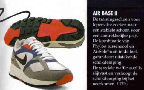 Nike Air Base II Running Shoe 1991