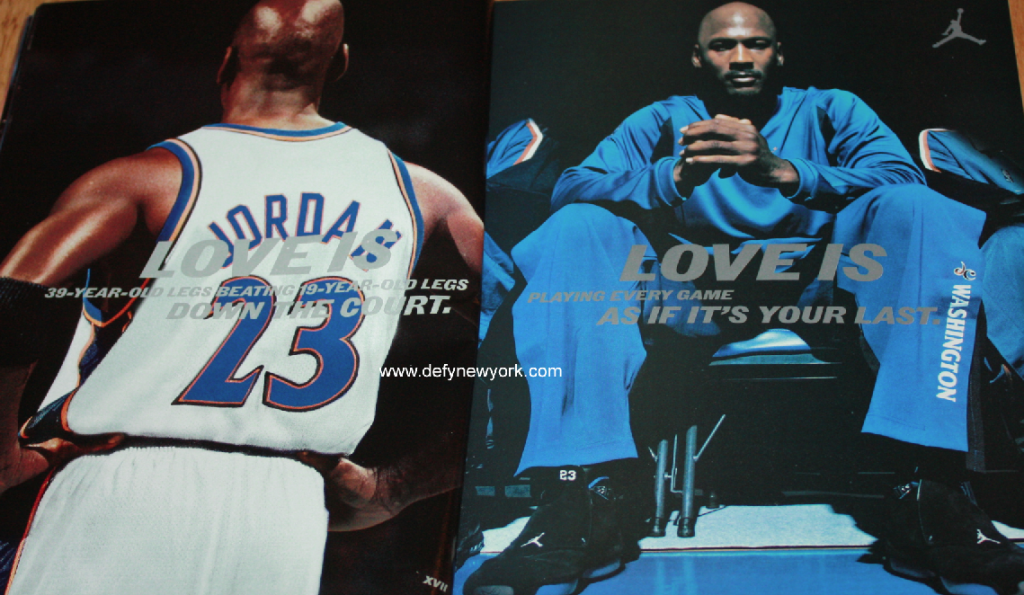 Brand Jordan Air Jordan XVIII Black Blue Original Ad 2003