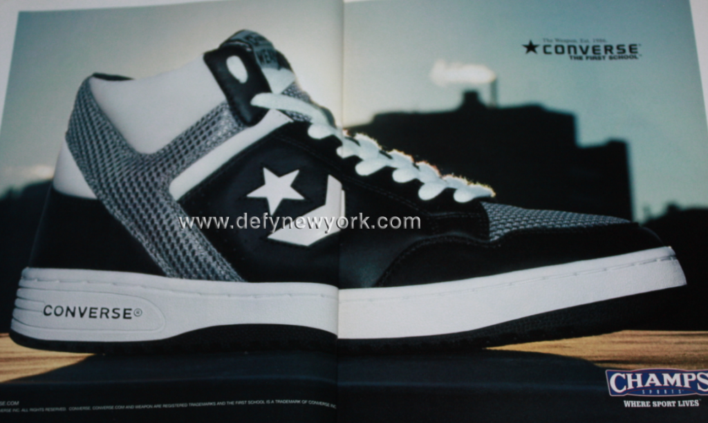 Converse Weapon Snakeskin Retro Basketball Shoe 2003