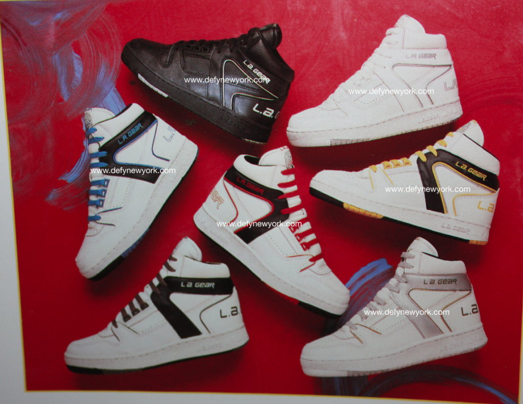 L.A. Gear Street Slammers Basketball Shoe 1988-1989