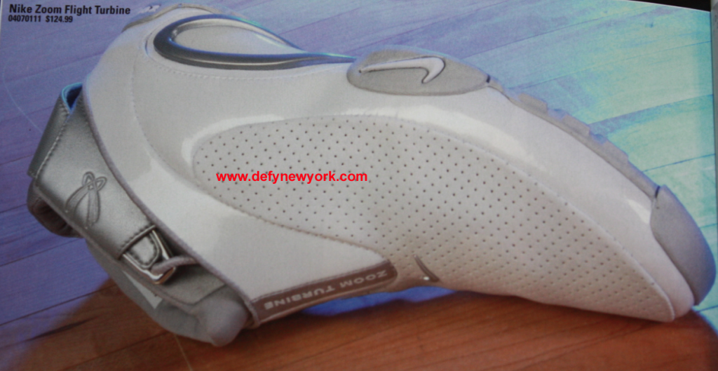 Nike Air Zoom Flight Turbine White Grey 2002