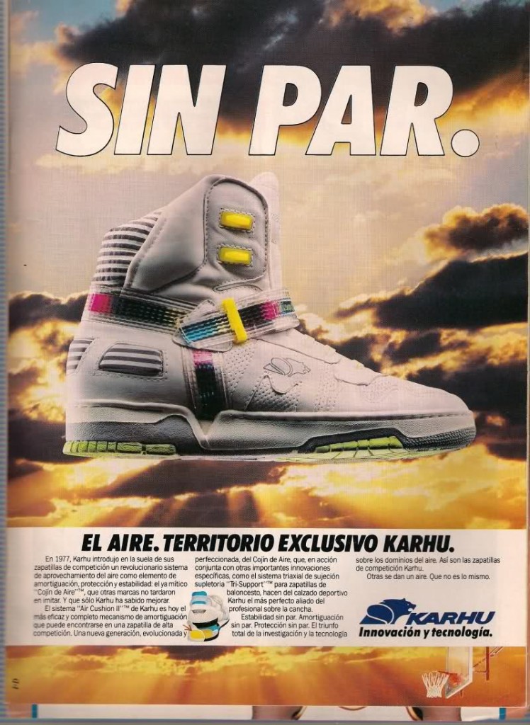 Karhu Air Cushion II Basketball Shoe (Release Year Unknown)