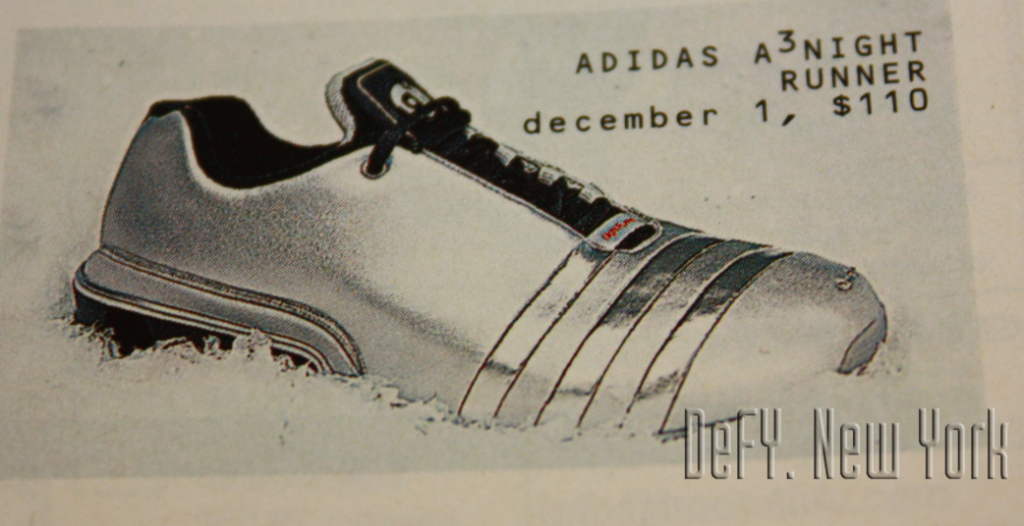 Adidas A3 Night Runner Running Shoe Metallic Silver 2003