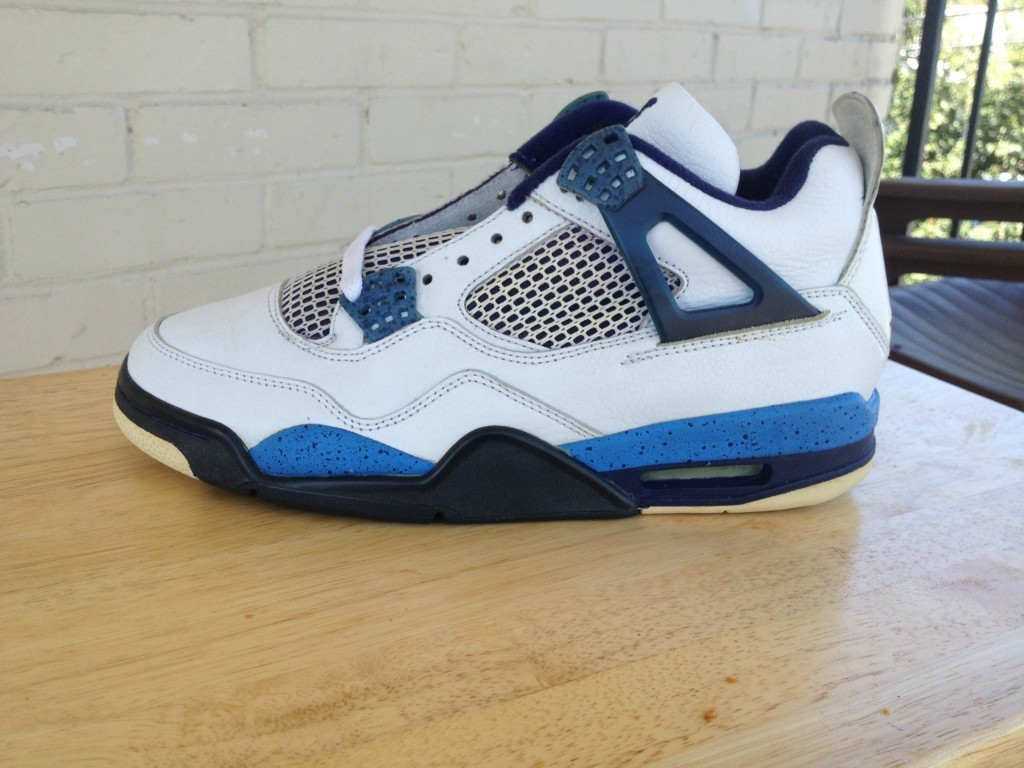 jordan iv 1998 sample blue rare 1sd | DeFY. New York-Sneakers,Music ...