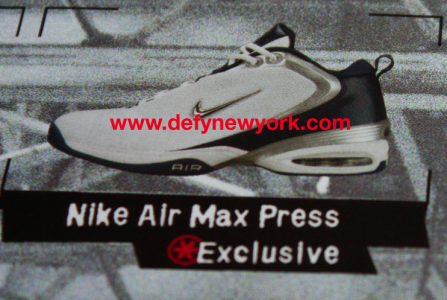 Nike Air Max Press Basketball Shoe 2003