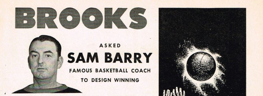 Brooks Sam Barry Leather Top Basketball Shoes 1948